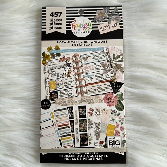 The Happy Planner | Office | The Happy Planner Botanicals 457 Stickers ...